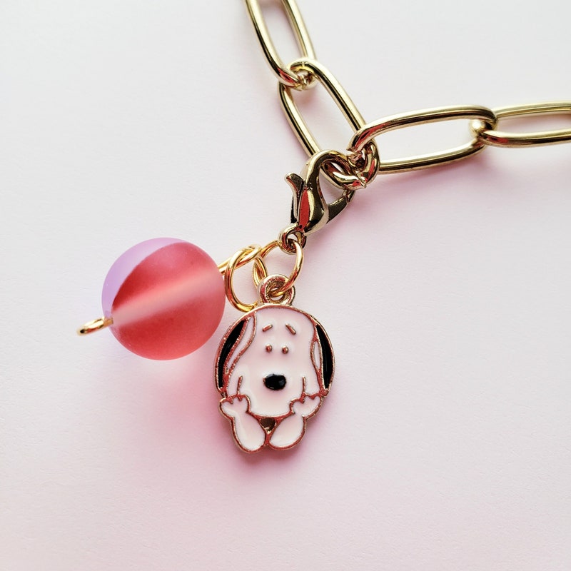 Snoopy Jewelry - Etsy