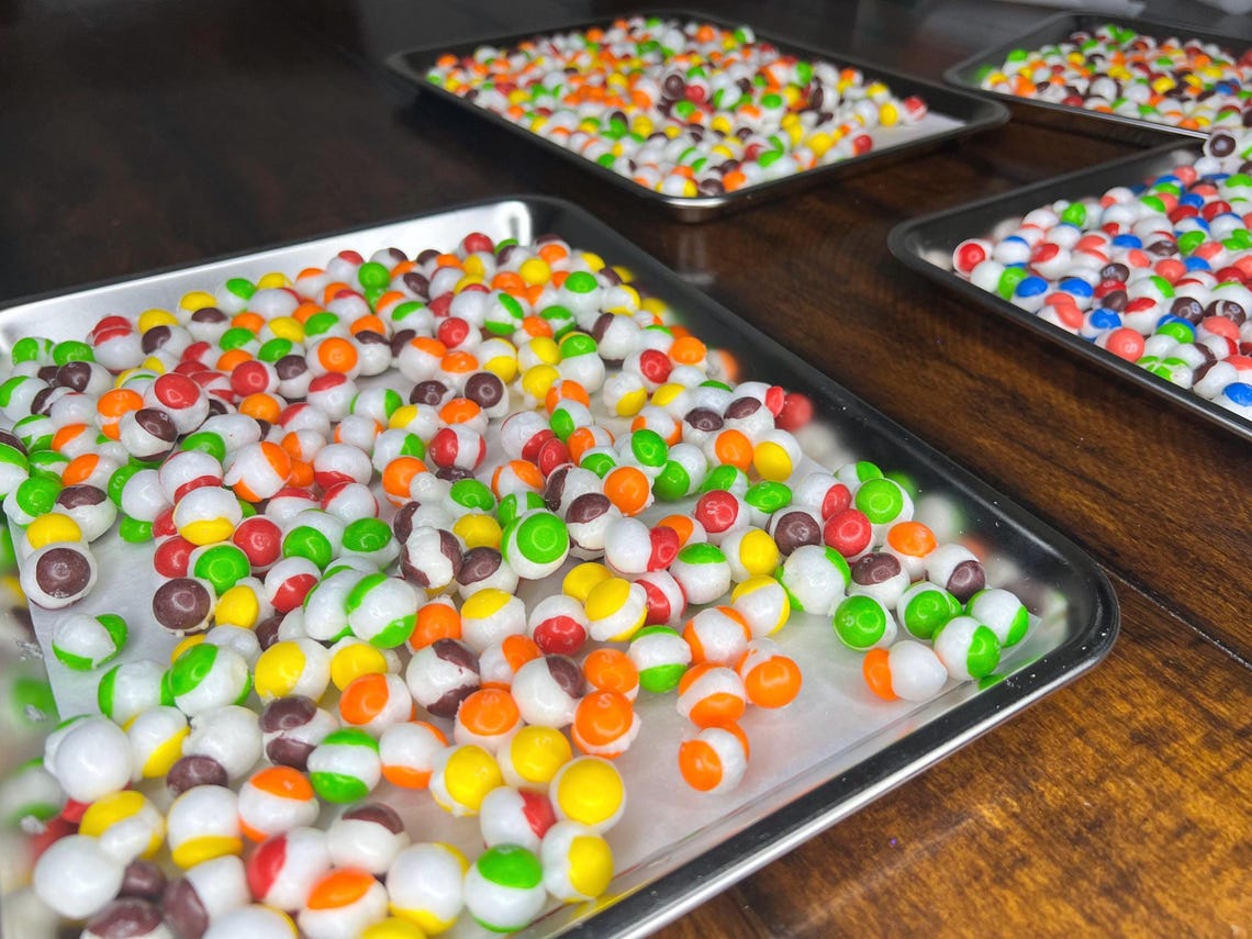 Rainbow Crunch Freeze Dried Candy - Etsy