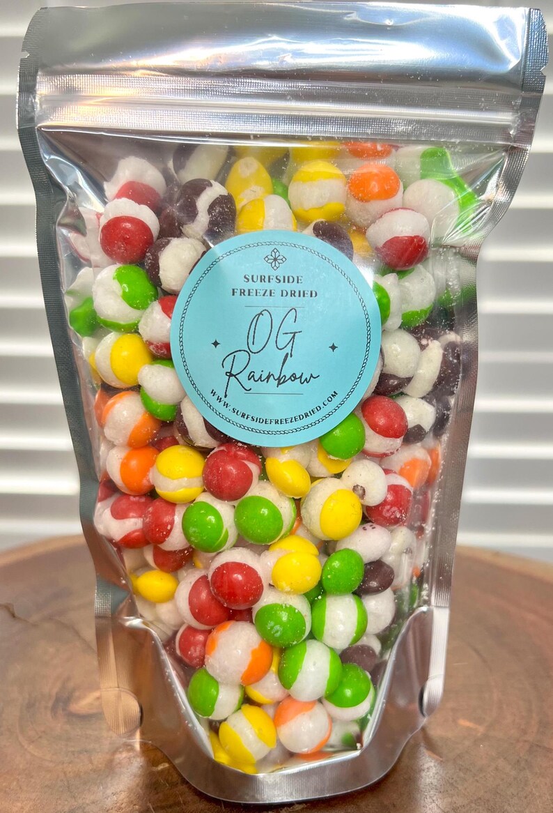 Rainbow Crunch Freeze Dried Candy - Etsy