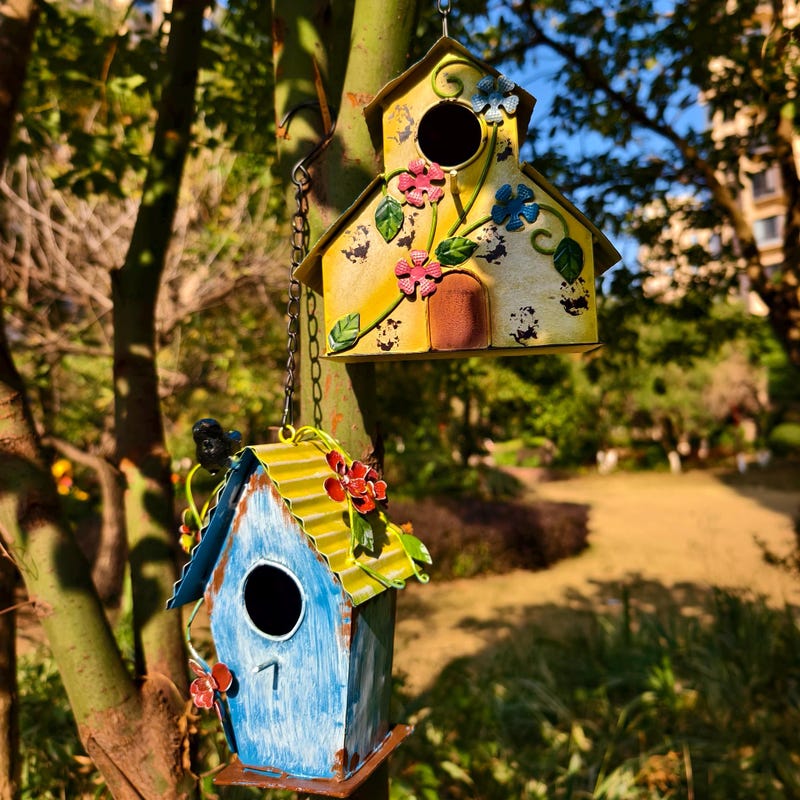 Whimsical Birdhouse - Etsy