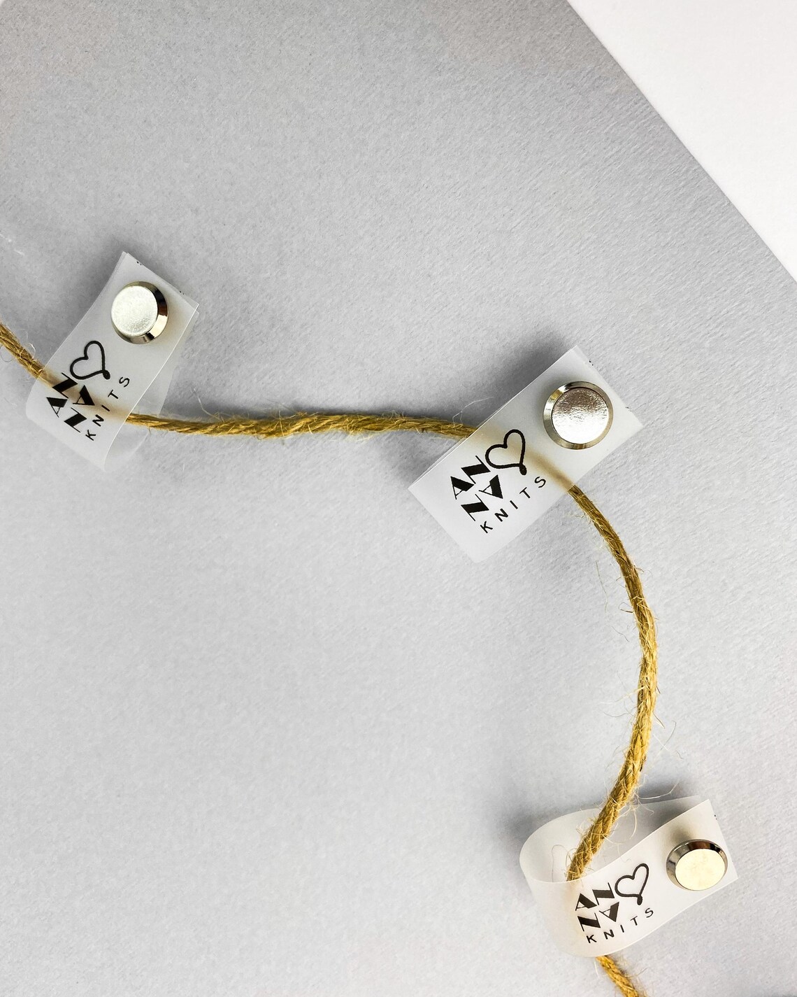 Personalized Silicone Tags, Fabric Tags With Metal Hardware, Custom ...