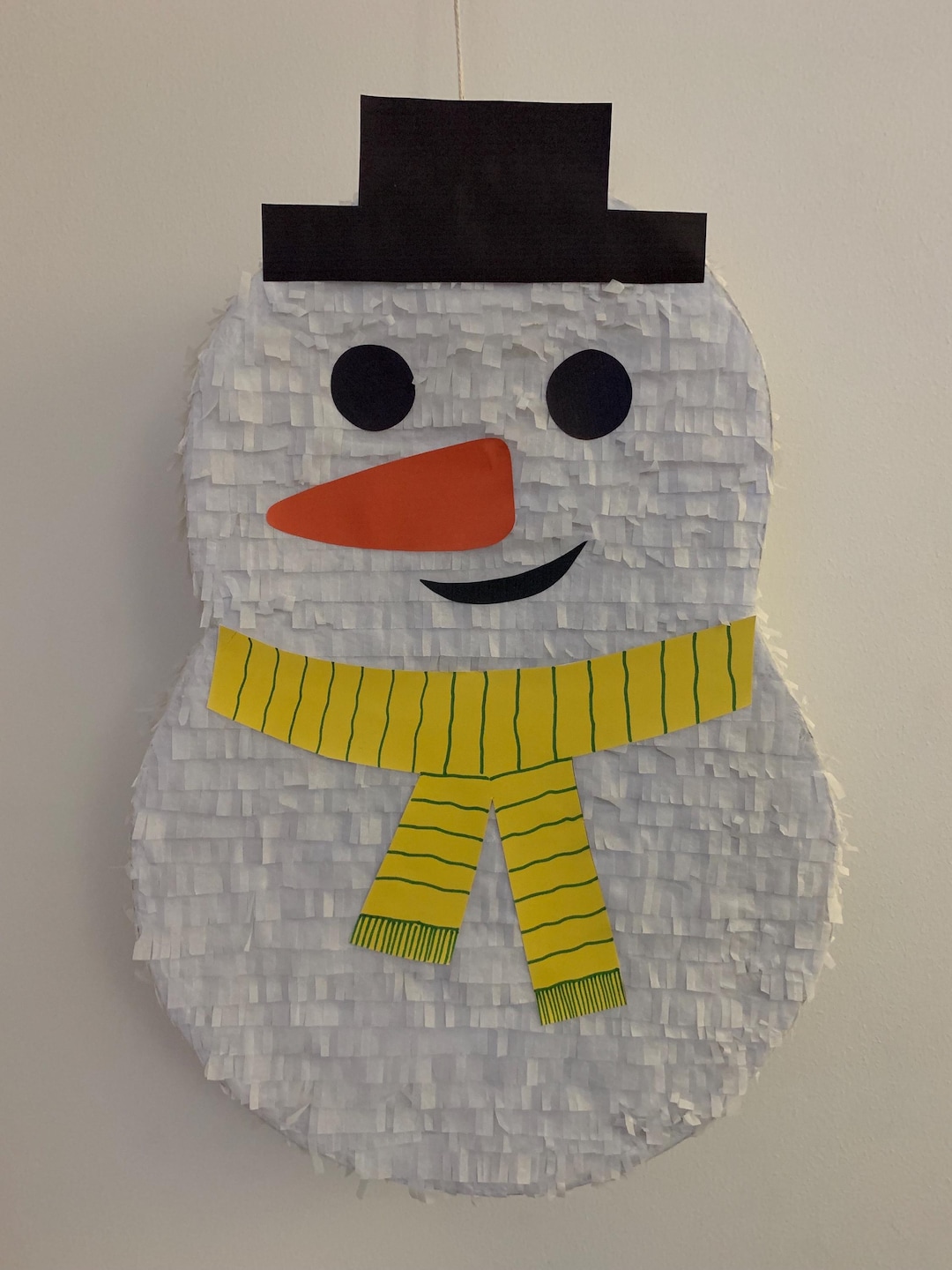 Snowman Christmas Piñata - Etsy