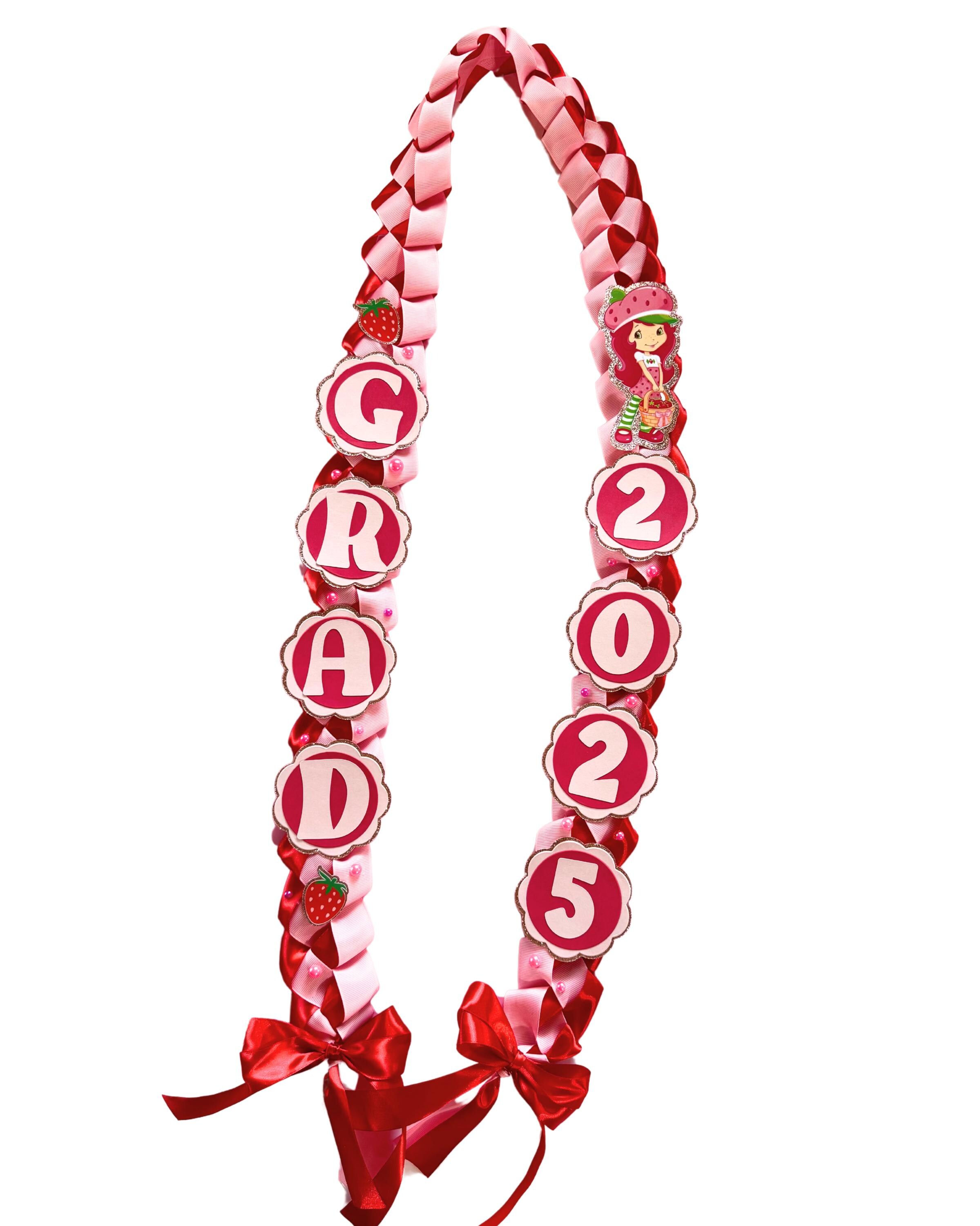 Strawberry Shortcake Ribbon Graduation Lei - Etsy