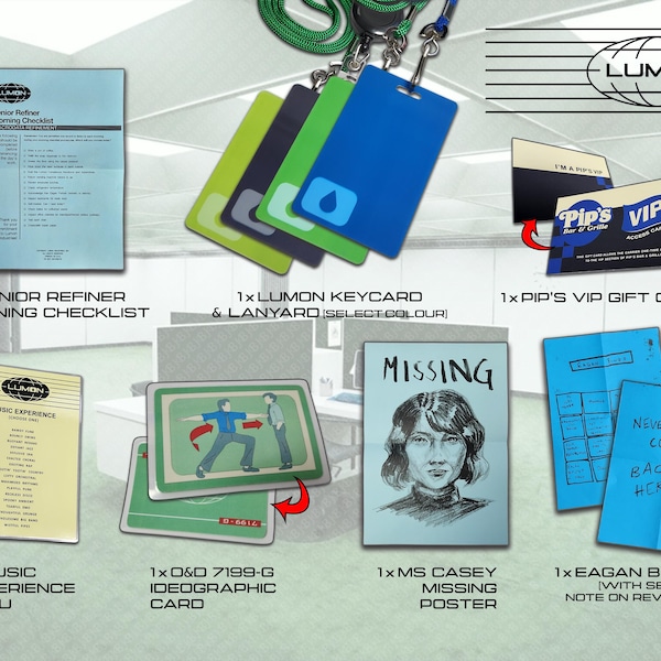 Severance Id Badge - Etsy