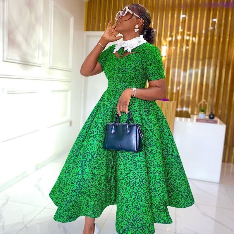 Modest African Dress - Etsy