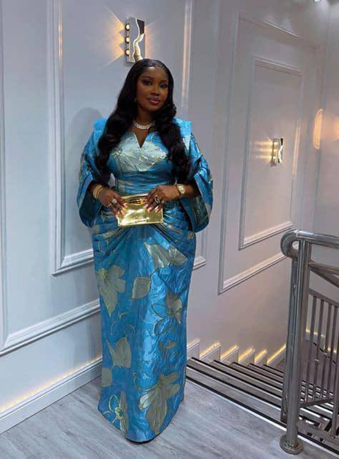 African Print Dressankara Wedding Dress,african Print Bride Dress ...