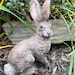 Concrete Outdoor Rabbit Sculpture - Etsy