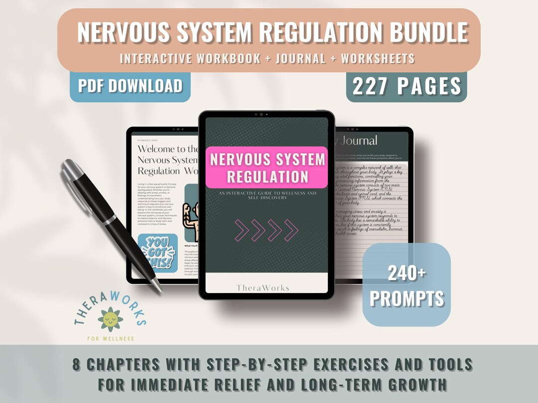Regulating Nervous System Workbook - Regulated Nervous System Mapping ...