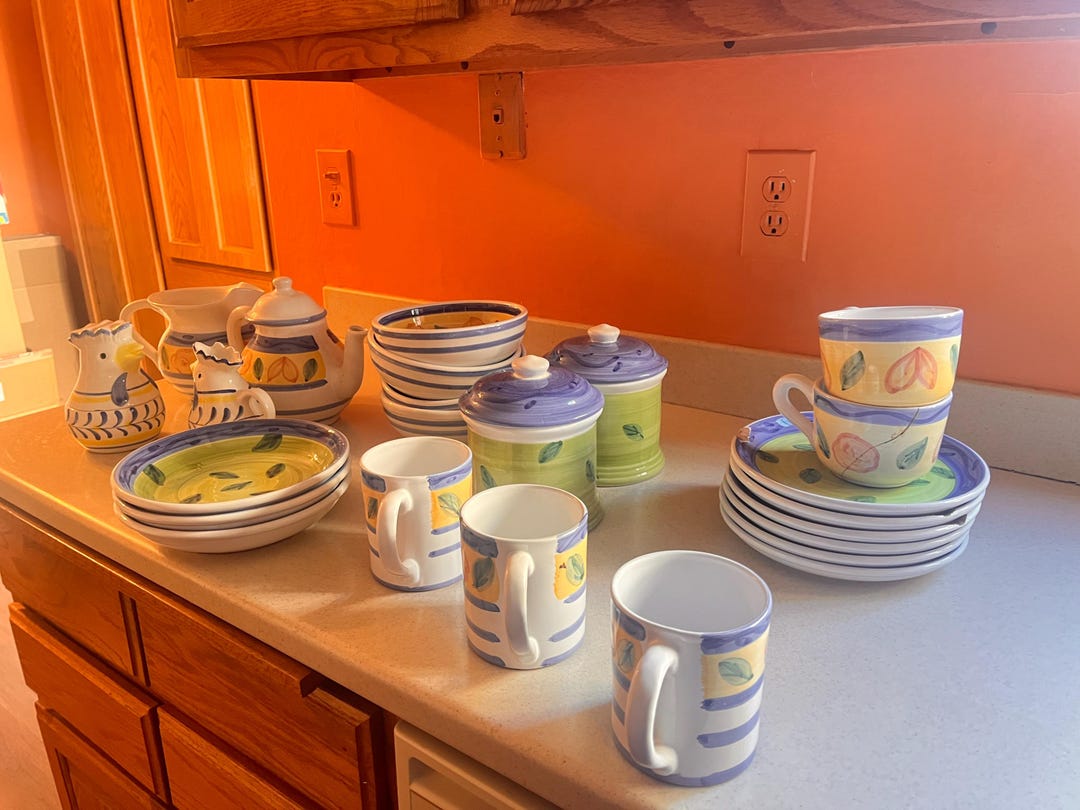 Caleca Italian Pottery KITCHENWARE - Etsy