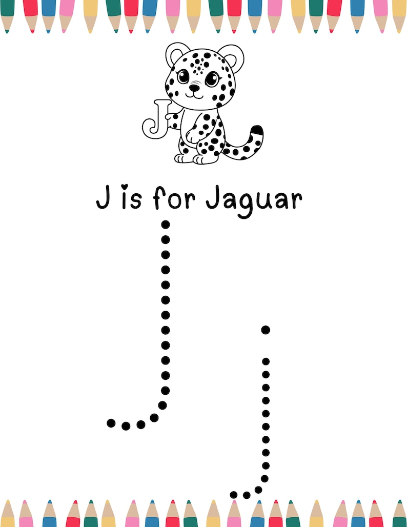 ABC Coloring and Letter Tracing Worksheets - Etsy