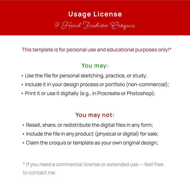 Fashion Figure Template — Female Proportion Chart for Clothing ...