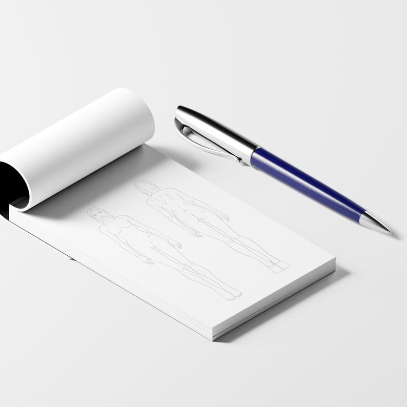 Fashion Figure Template — Female Proportion Chart for Clothing ...