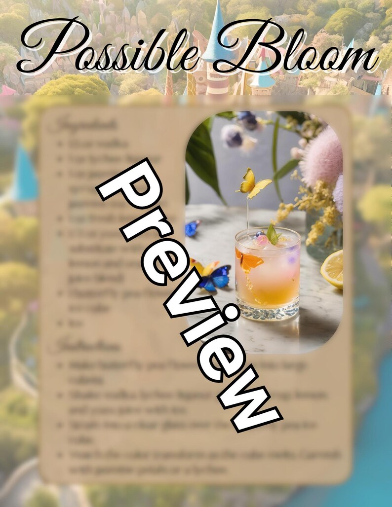 Cinderella (1997) Themed Dinner & Drink EDITABLE Menus (with Grocery ...