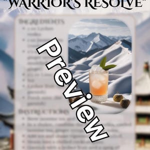 Mulan Live-action THEMED Dinner & Cocktail Menus (includes Grocery List ...