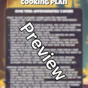 A Goofy Movie THEMED Dinner and Cocktail Menus (includes Grocery List ...