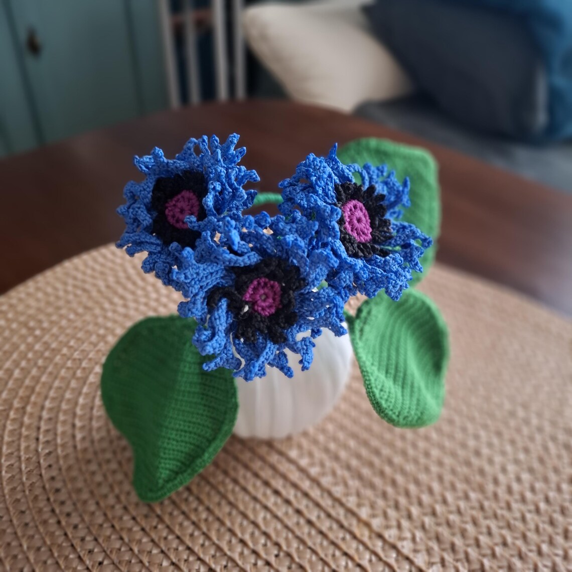 PDF Crochet Pattern – Cornflowers, DIY Flowers, Home Decor, Gift - Etsy