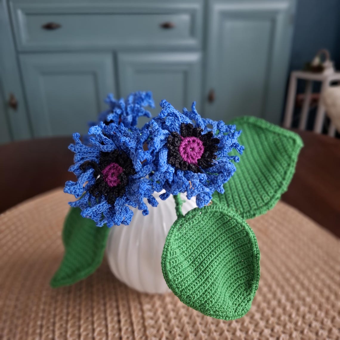 PDF Crochet Pattern – Cornflowers, DIY Flowers, Home Decor, Gift - Etsy