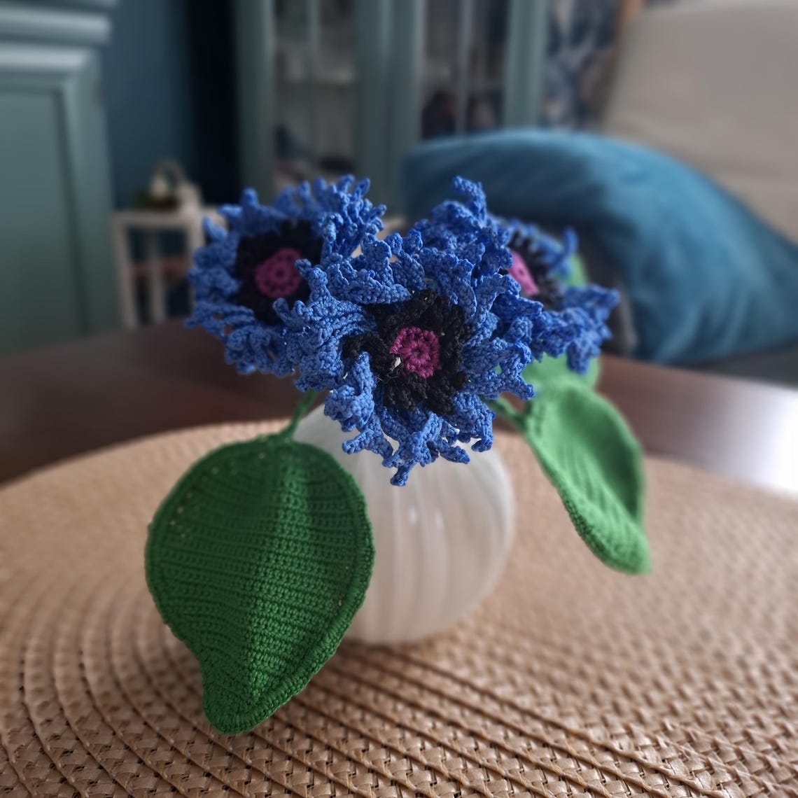 PDF Crochet Pattern – Cornflowers, DIY Flowers, Home Decor, Gift - Etsy
