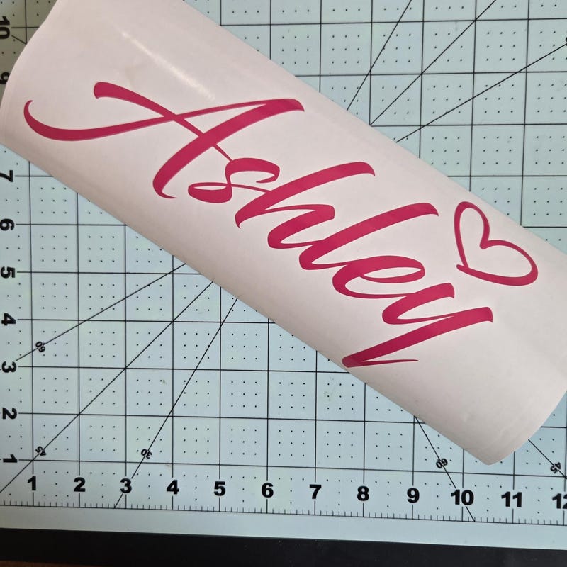 Last Name Decal - Etsy