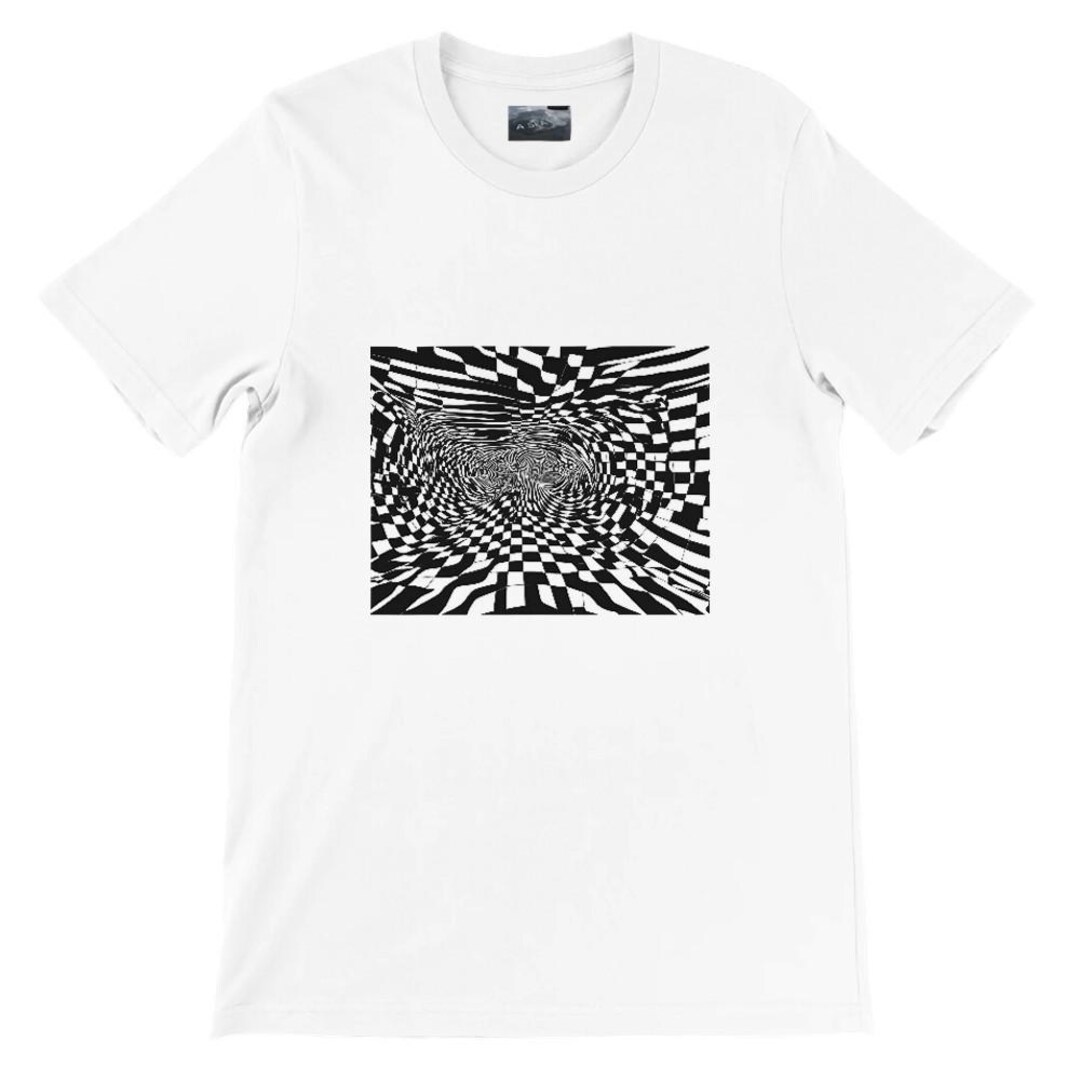 Checkerboard Black White Shirt - Etsy
