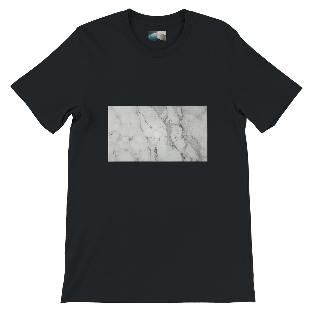 White Marble Shirt - Etsy