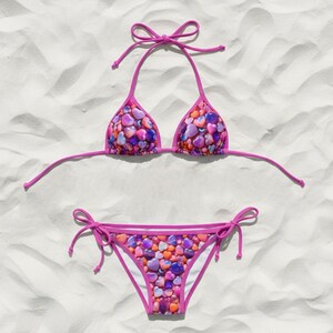 Heartstone Bikini - A Love Potion for the Ocean | Colorful Two-piece ...