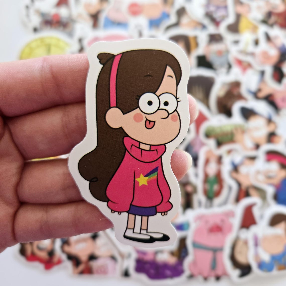 GRAVITY FALLS Stickers, Waterproof, Reusable Vinyl Stickers for Laptop ...