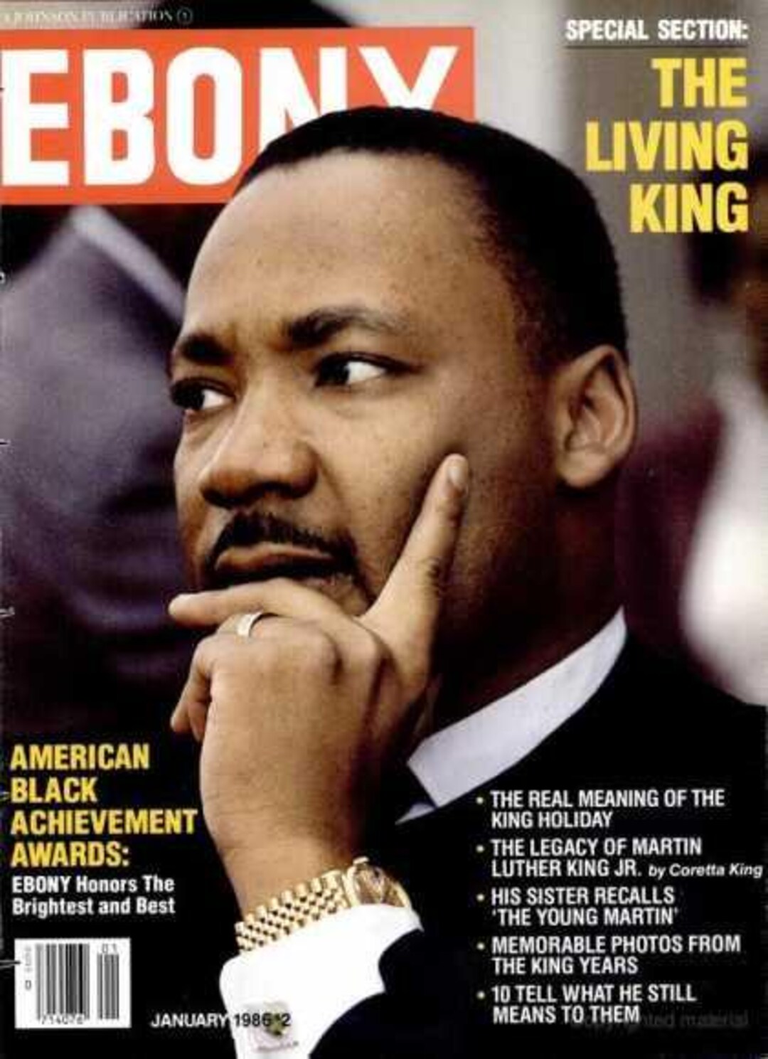 EBONY MAGAZINE Cover-metal Wall Art Print Poster, Dr. Martin Luther ...