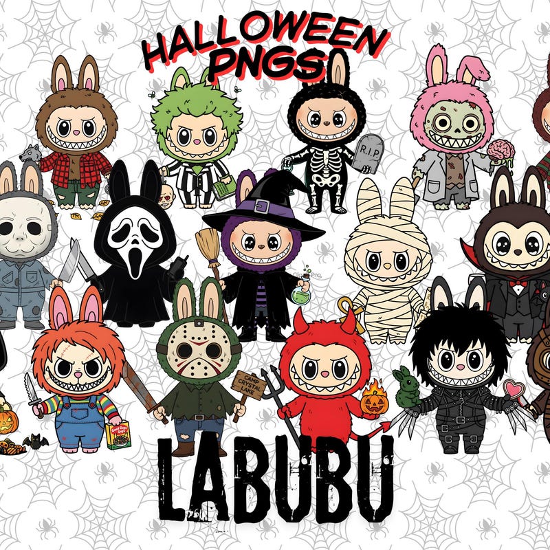 Labubu Clip Art Images - Etsy