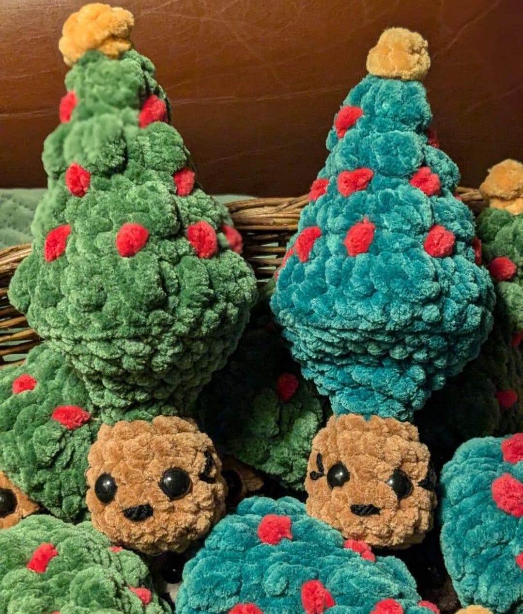 Christmas Tree Pop Fidget Toy Handmade Crochet - Etsy