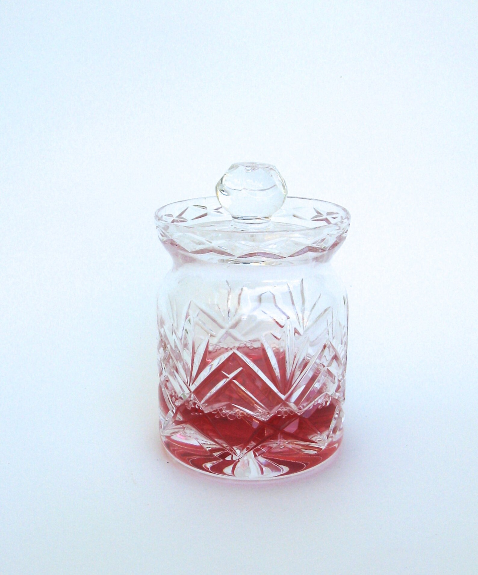 Vintage Cavan Crystal Lidded Jar ... Vintage Irish Crystal ... - Etsy