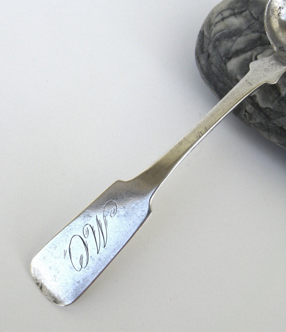 Antique Early American Spoon ... Coin Silver Colonial Master | Etsy