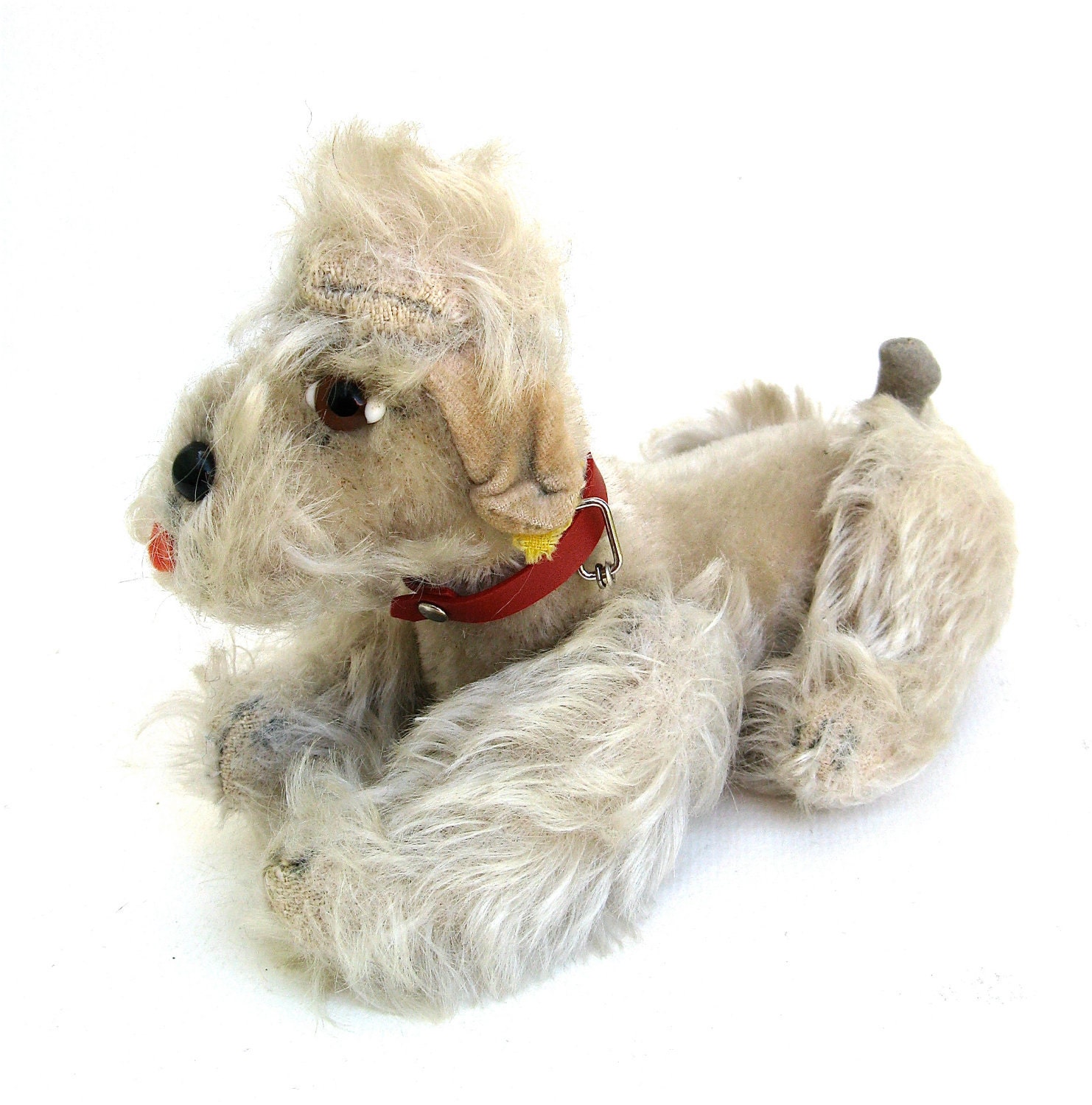 Charming Original Vintage Steiff Dog ... Snobby Poodle - Etsy