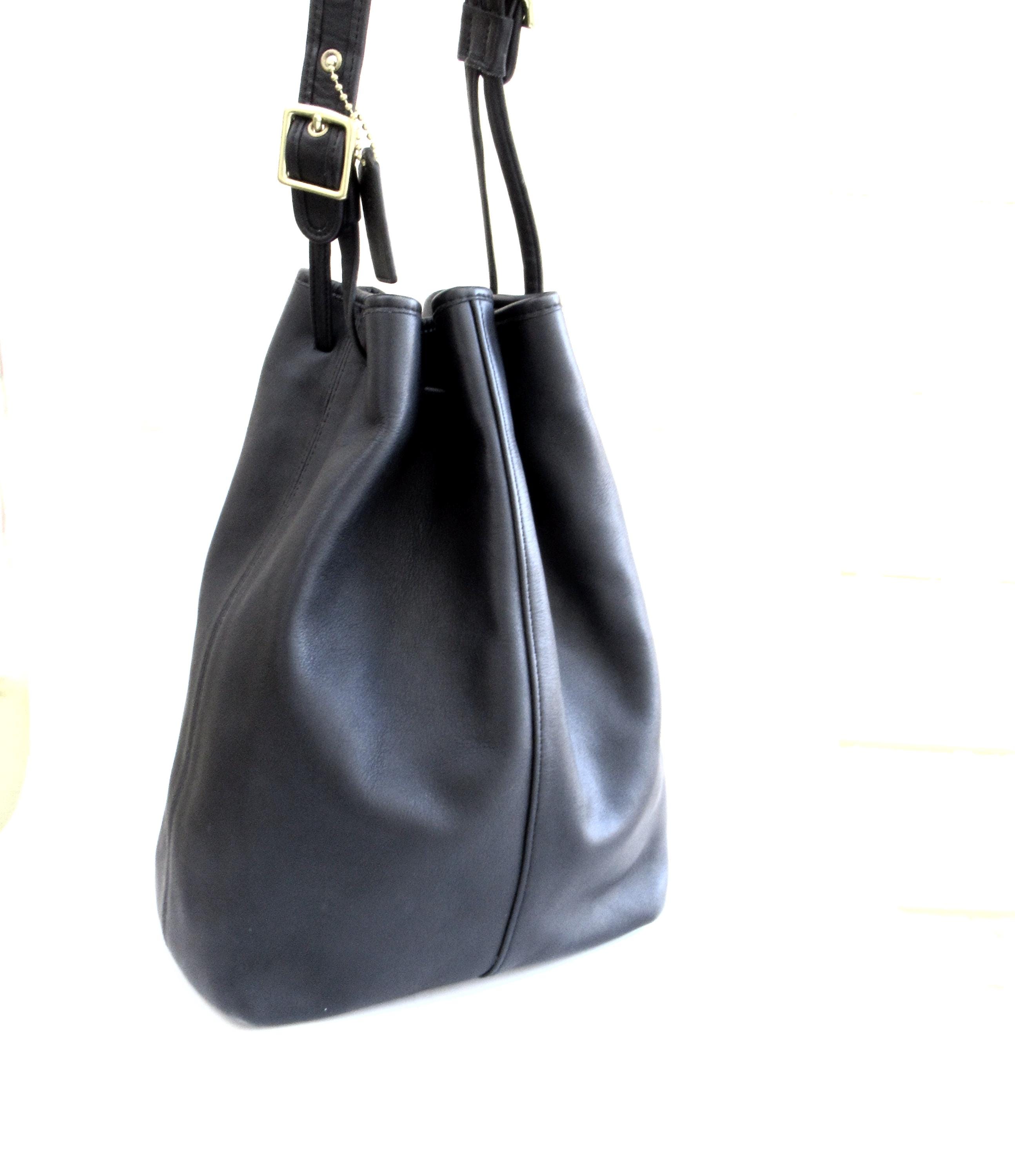 Vintage Coach Hobo Black - Etsy Vintage Coach Hobo Black - Etsy