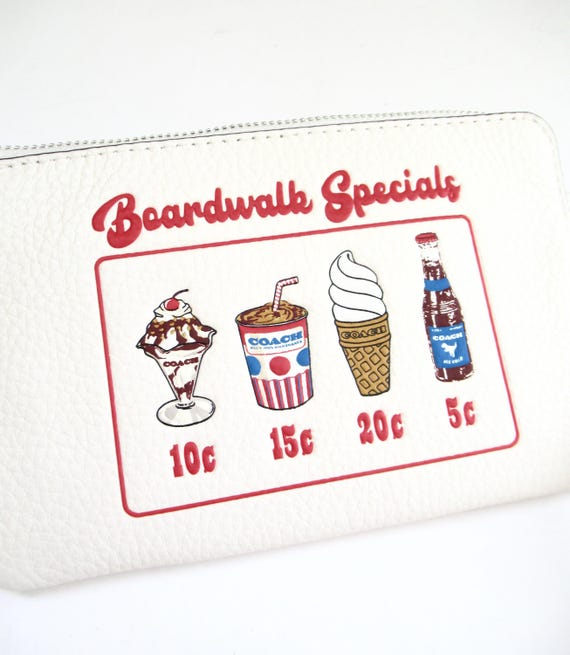 RARE Coach Boardwalk Specials ... corner zip wristle… - Gem