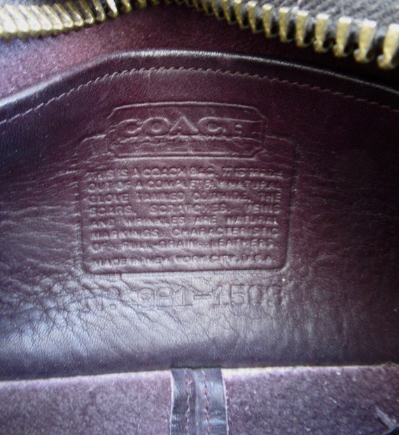 early rare vintage coach basic bag ... Cashin NYC .… - Gem