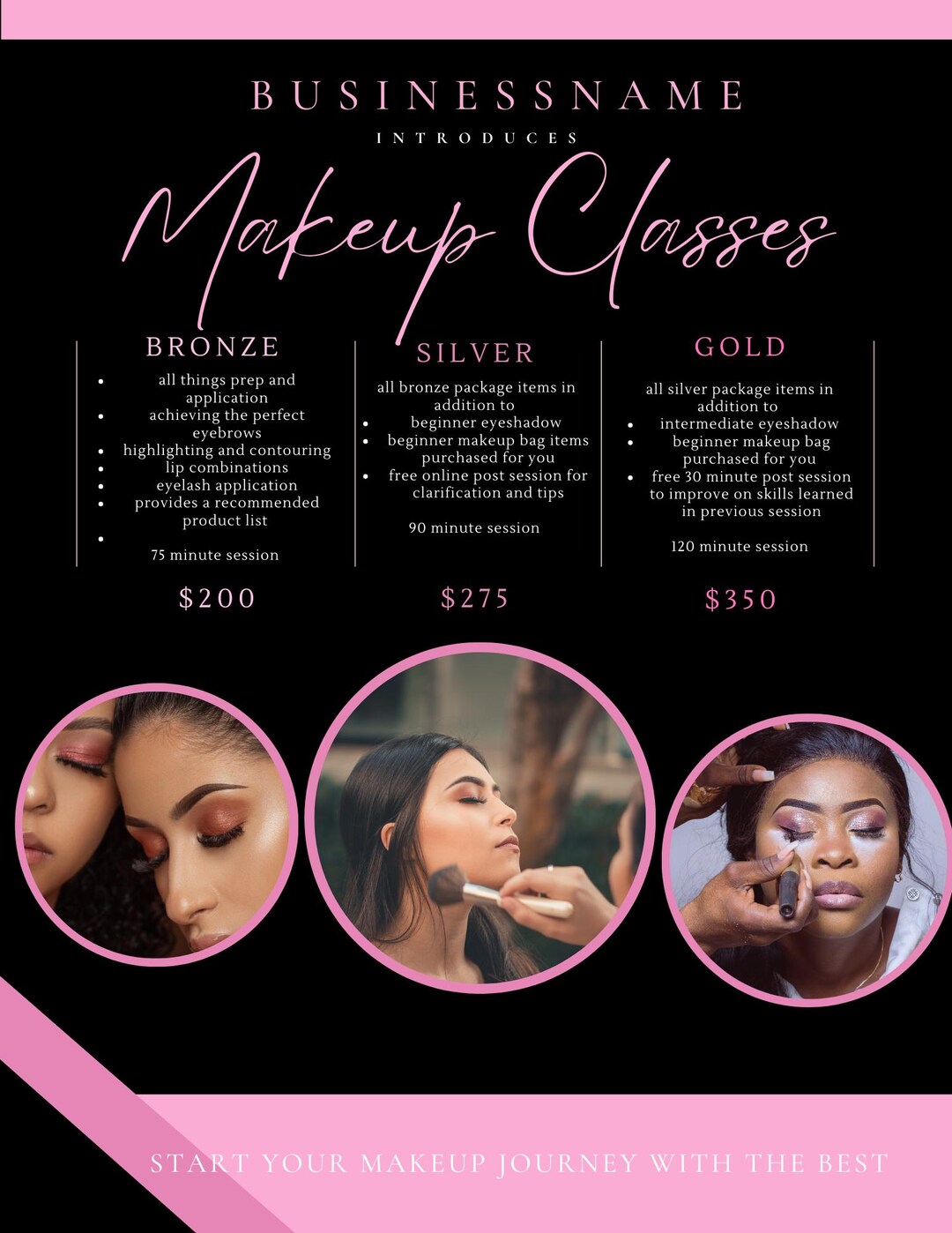 Modern Business Template for Packages, Classes, Sales - Etsy