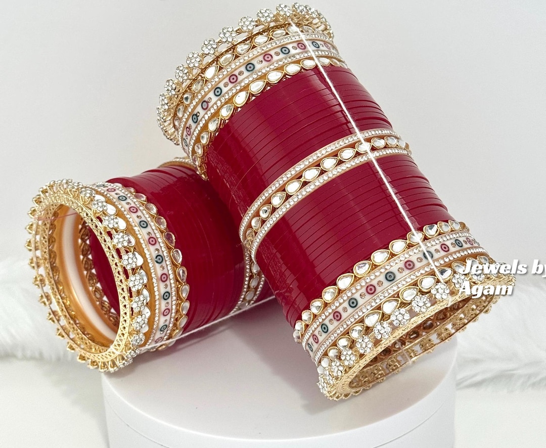 Bridal Traditional Choora / Wedding Chooda/traditional Bridal Chuda ...