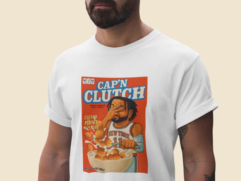 Captain Clutch New York Basketball Brunson Fans Funny Apparel, Brunson ...