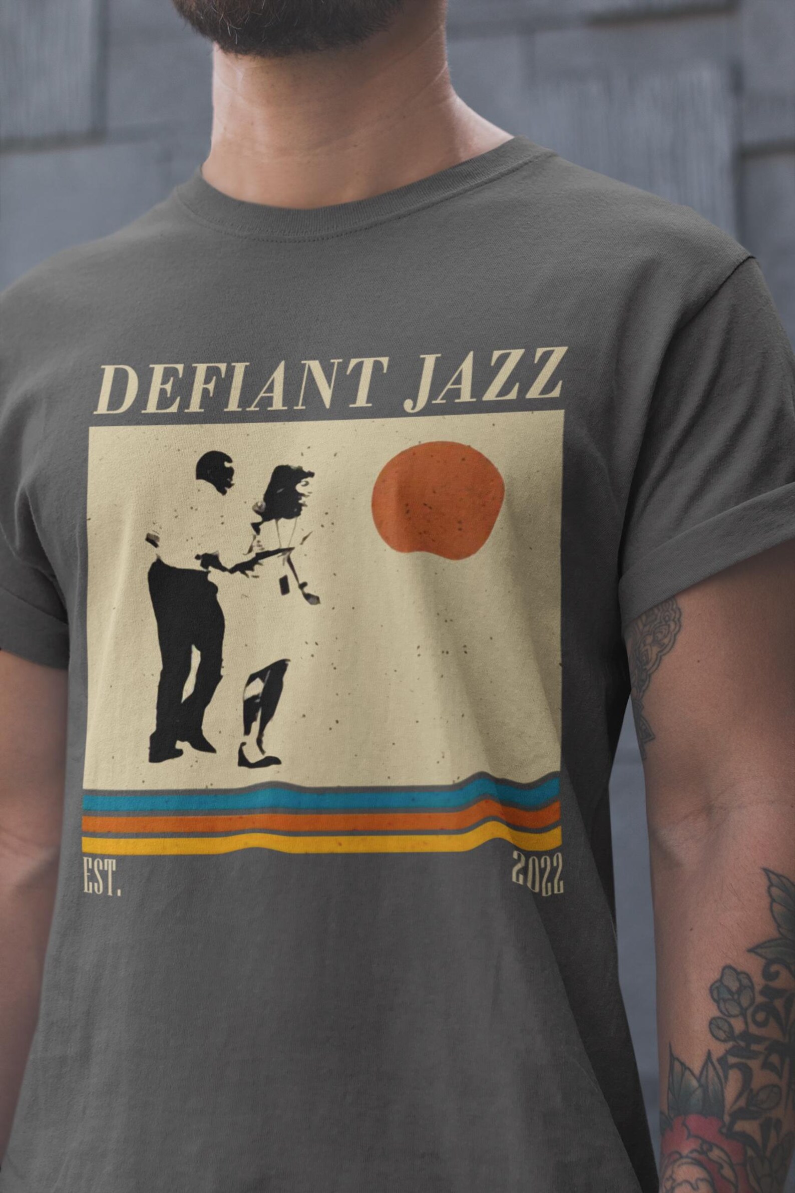 Defiant Jazz Severance TV Show | Retro Jazz Music Tee | Defiant Jazz ...