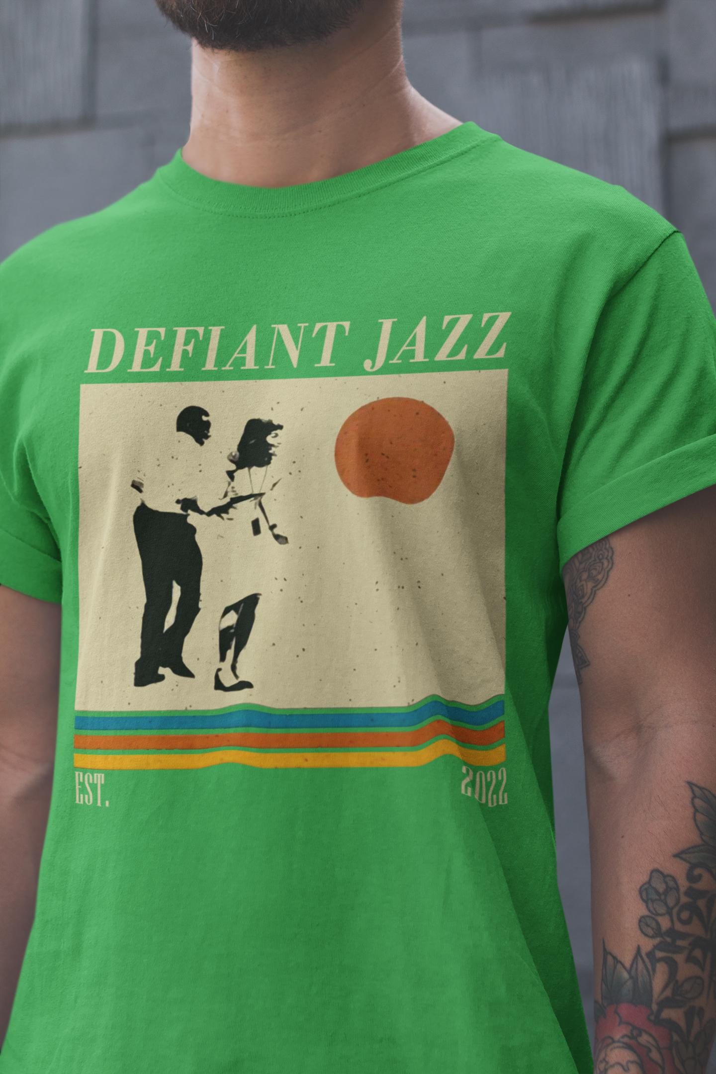 Defiant Jazz Severance TV Show | Retro Jazz Music Tee | Defiant Jazz ...