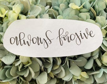 Ephesians 4:32 - Calligraphy, Lettering, Print, Wall Art, Home Decor ...