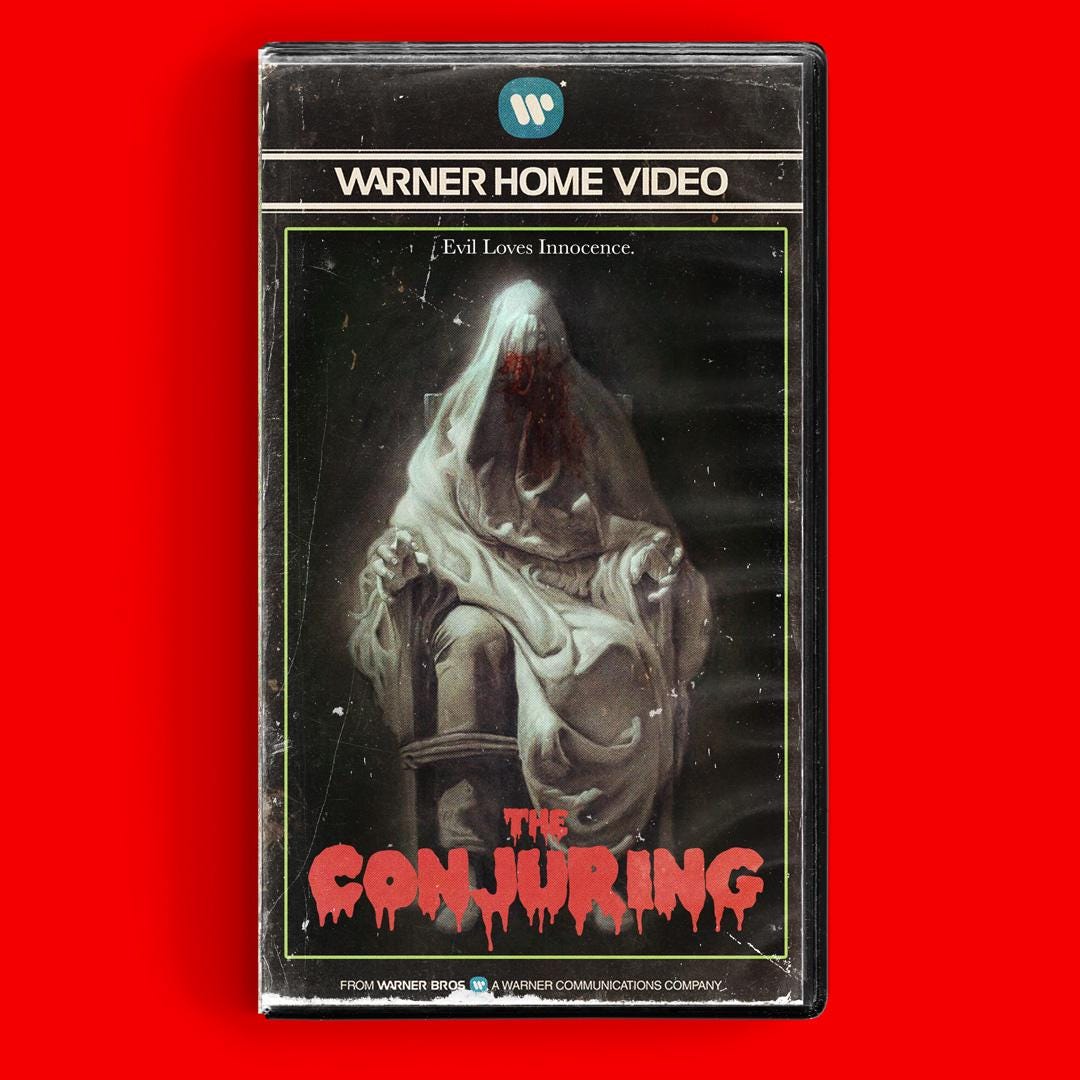 The Conjuring Horror Custom VHS - Etsy