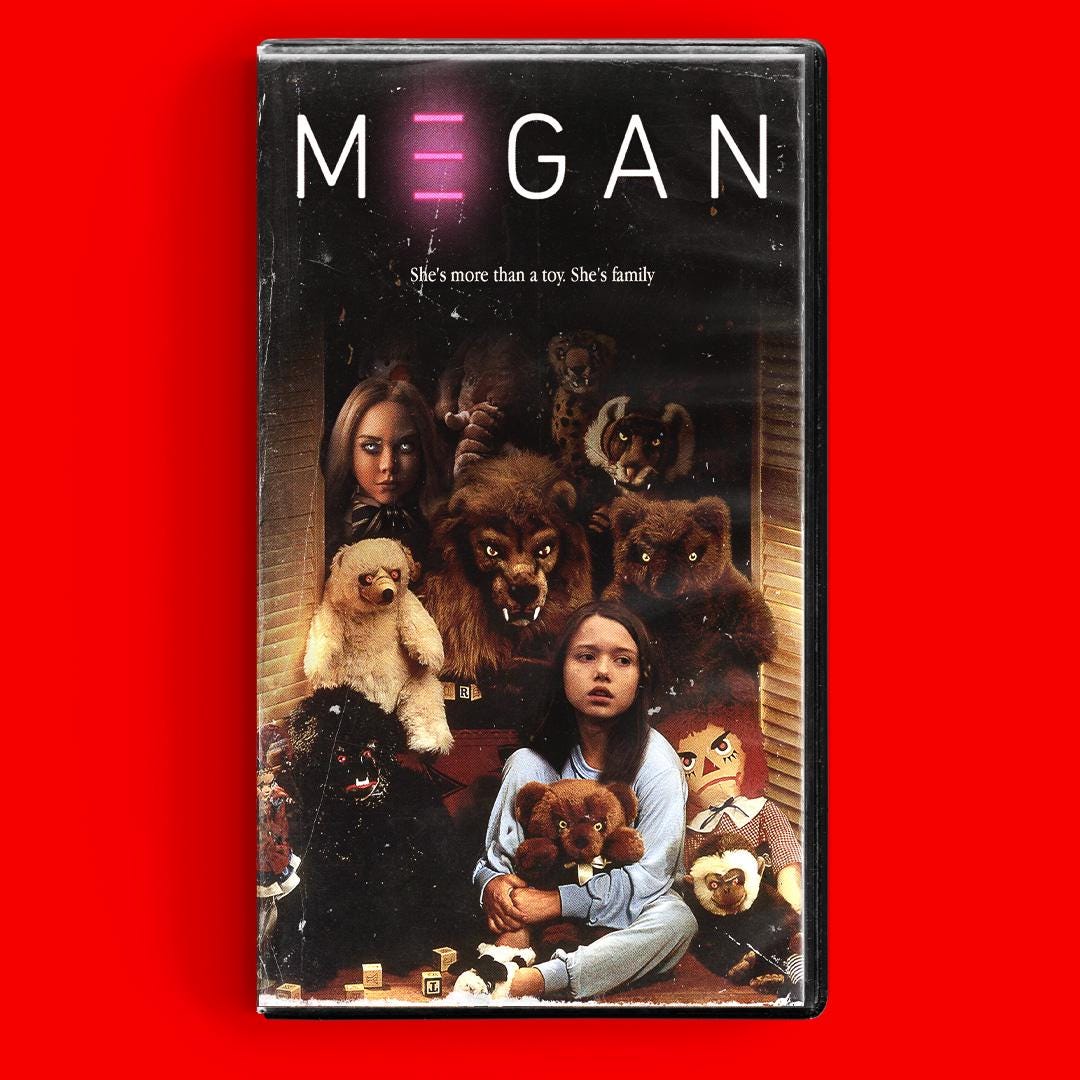 M3GAN Megan Horror Custom VHS - Etsy