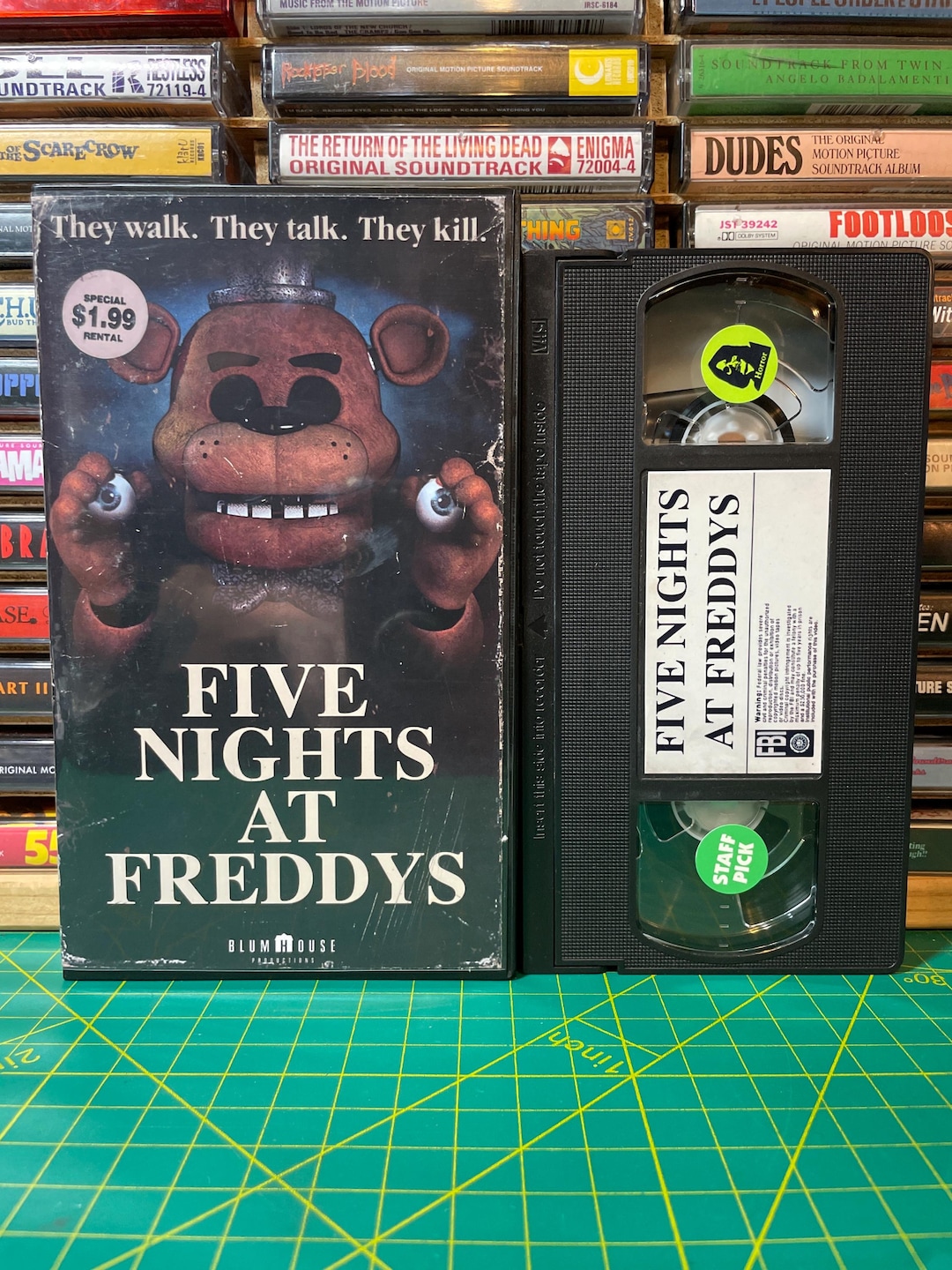 Five Nights at Freddys Custom VHS Horror - Etsy