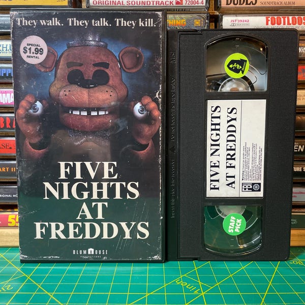 Five Nights at Freddys Vhs - Etsy