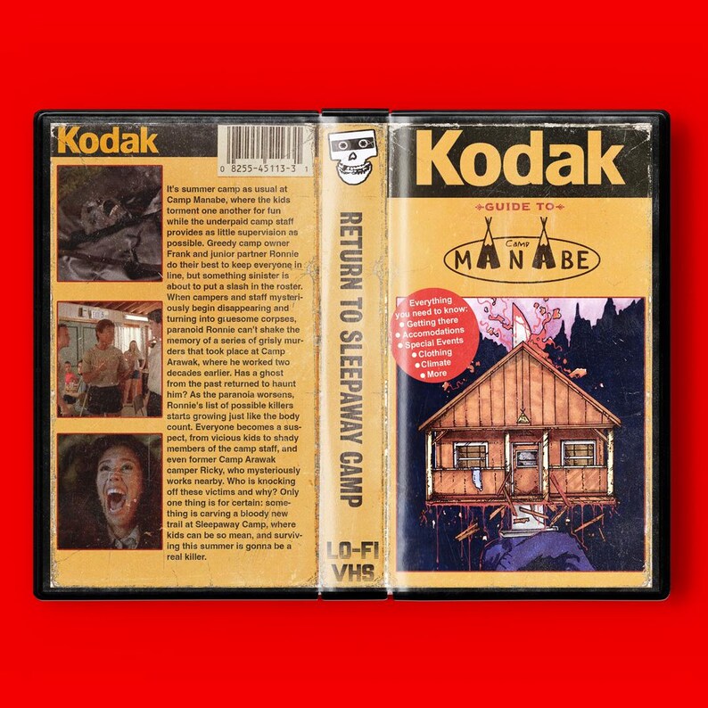 Return to Sleepaway Camp Custom VHS Horror - Etsy