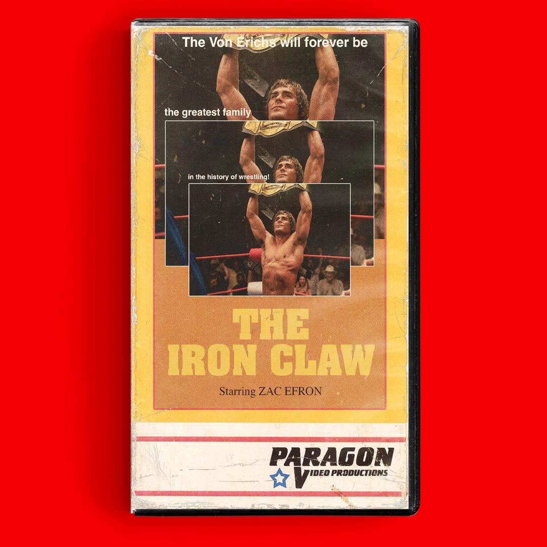 The Iron Claw Wrestling Custom VHS - Etsy