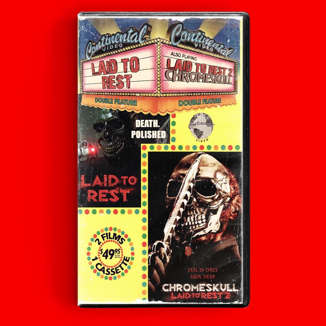 Laid to Rest Double Feature Custom VHS Horror - Etsy