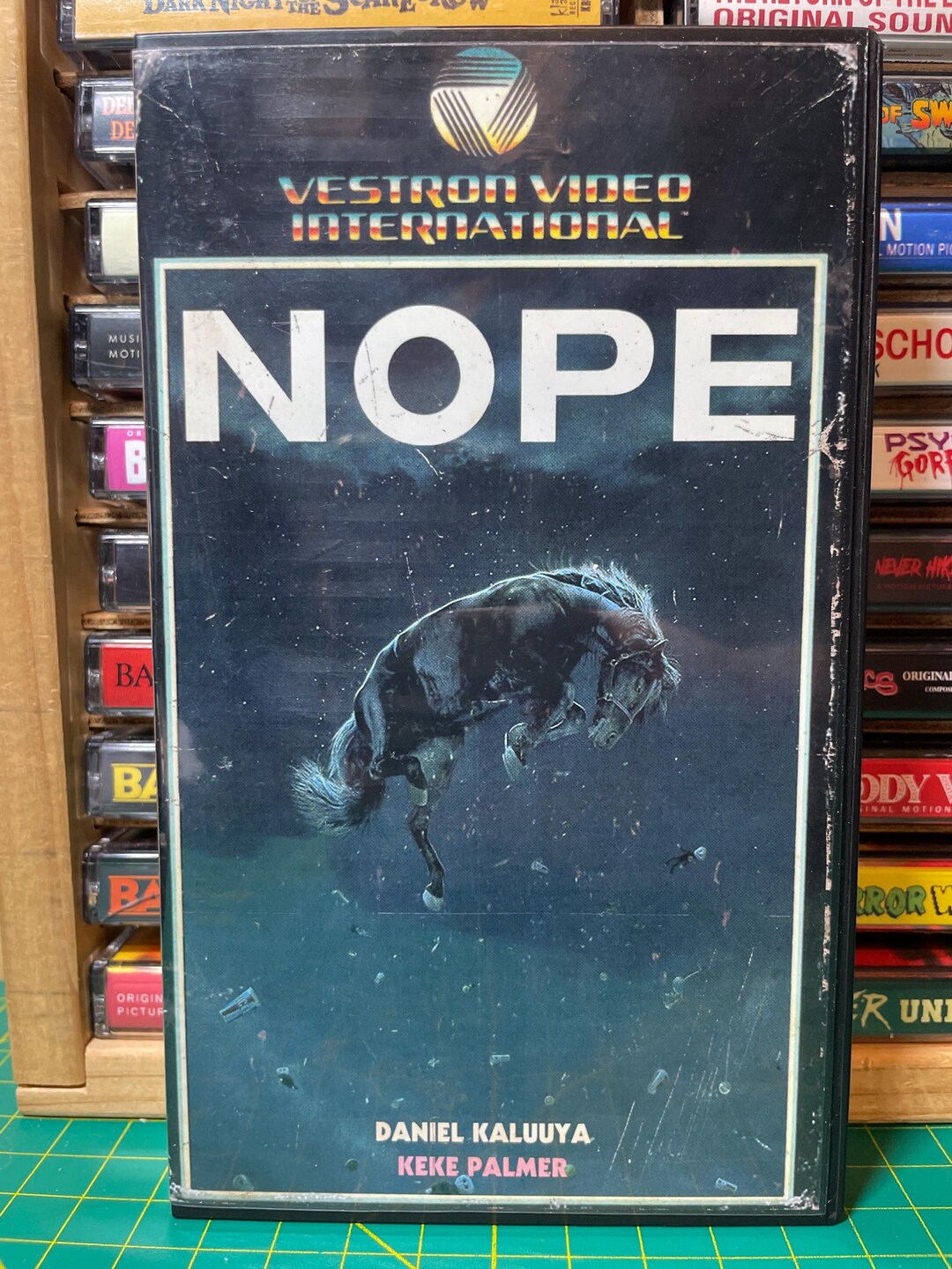 Nope Custom VHS Horror - Etsy